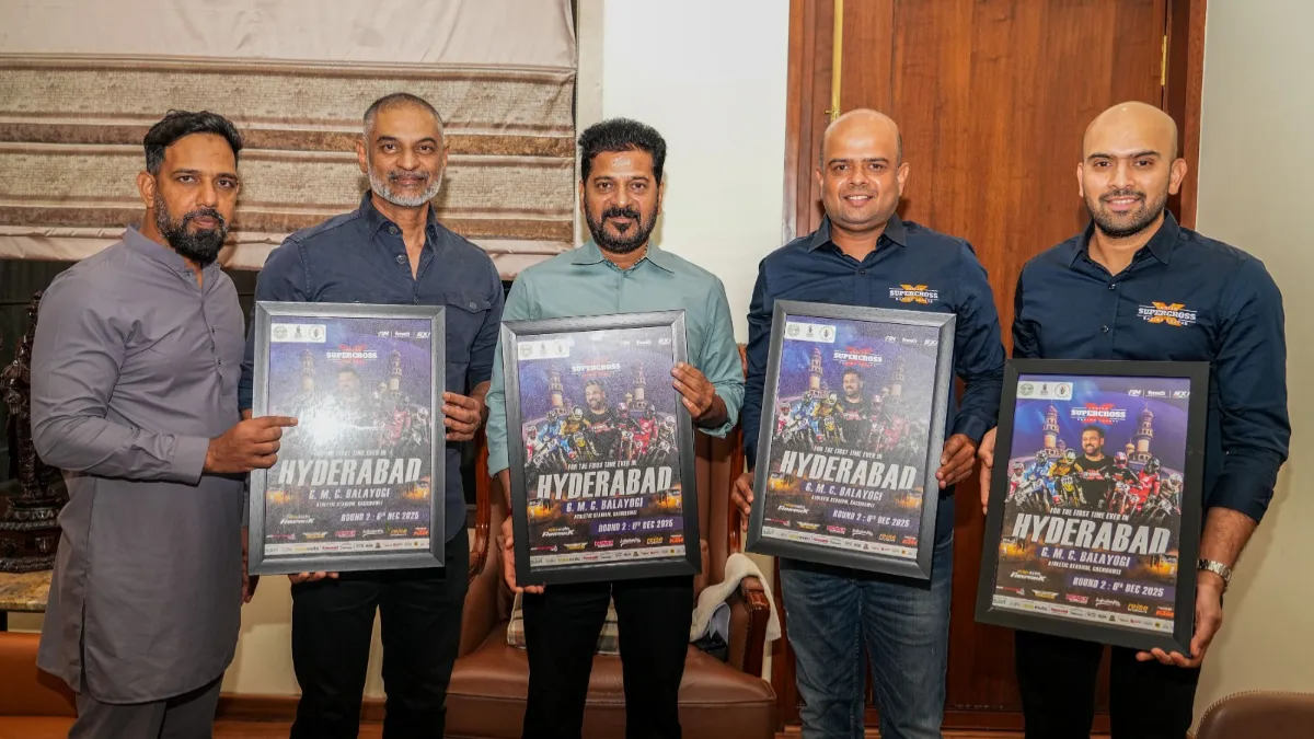 Indian Supercross League Round: Poster For Hyderabad Leg Unveiled; How To Buy ISRL Season 2 ...