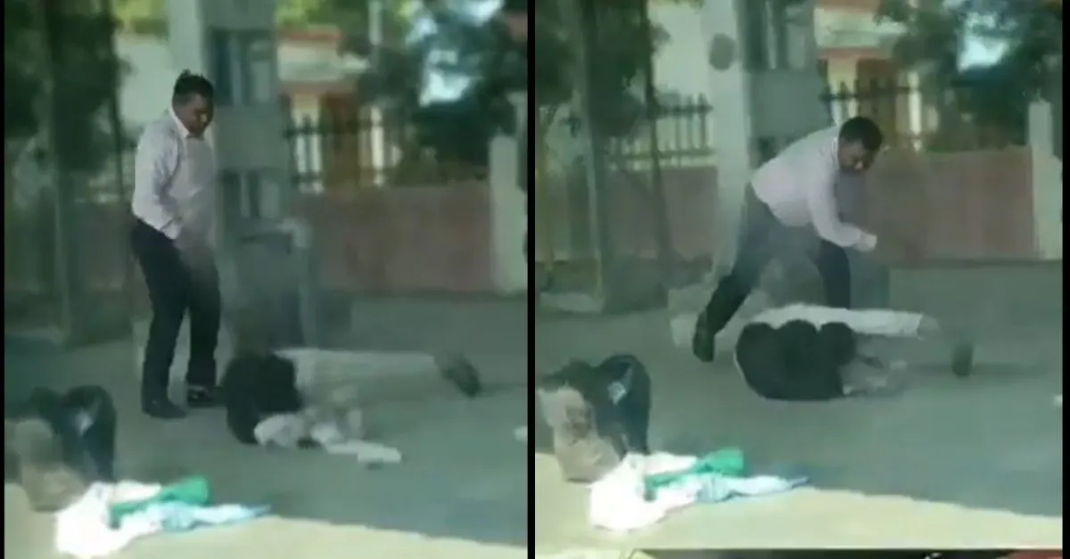 MP: Railway Constable Suspended After Viral Video Shows Him Assaulting ...