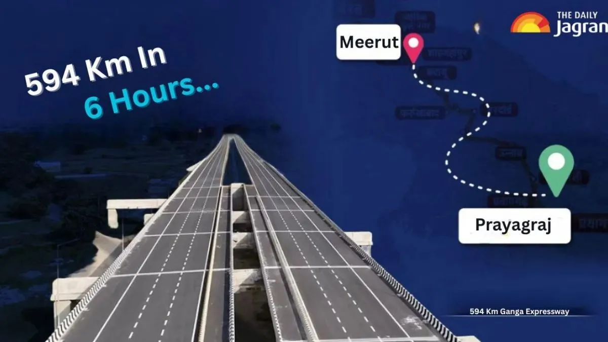 Ganga Expressway Update: Meerut-Prayagraj Link Trial Runs To Start In ...