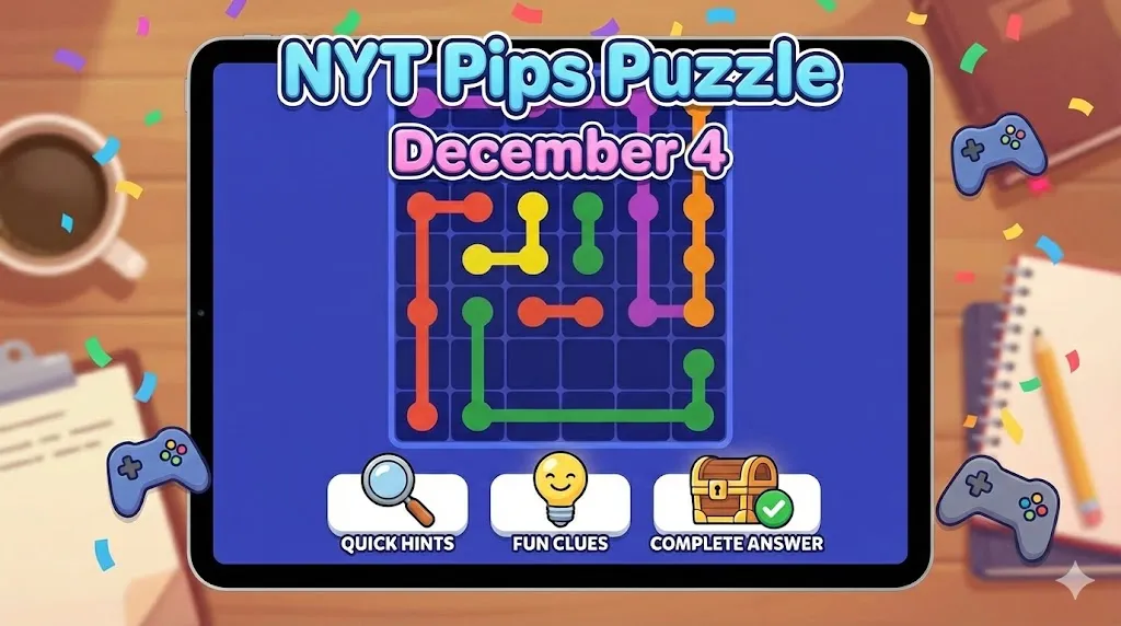 Unlock NYT Pips December 4 Puzzle With Quick Hints, Fun Clues And ...