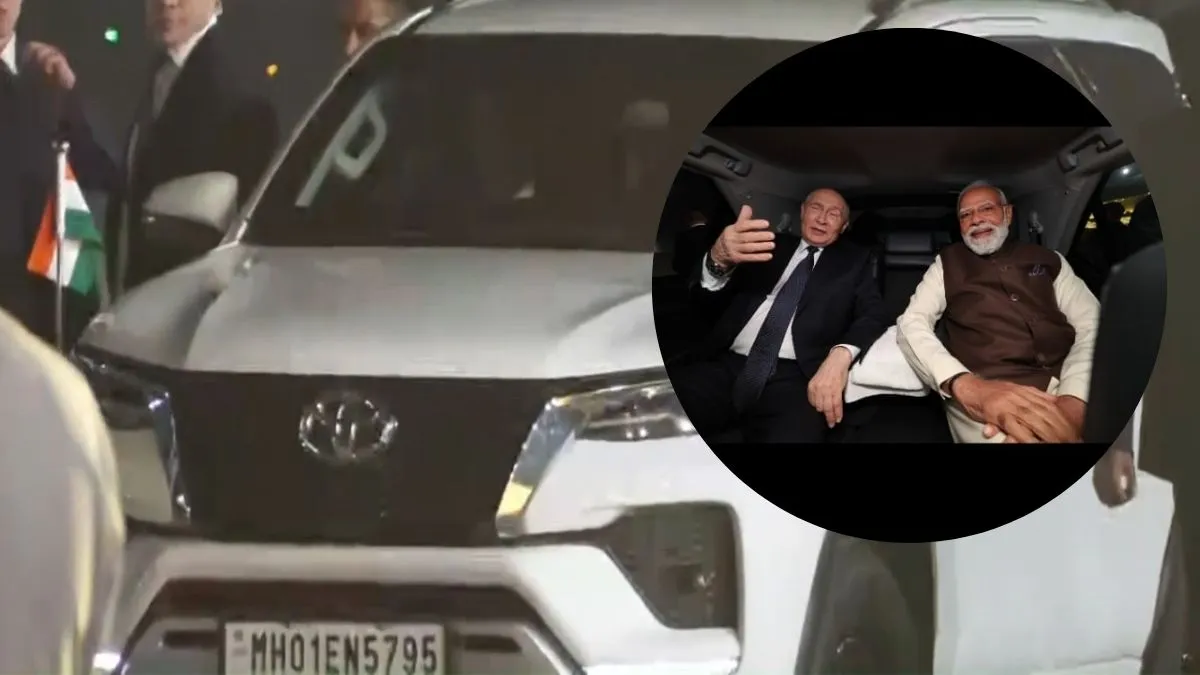 PM Modi Ditches Range Rover To Travel In Toyota Fortuner With President ...