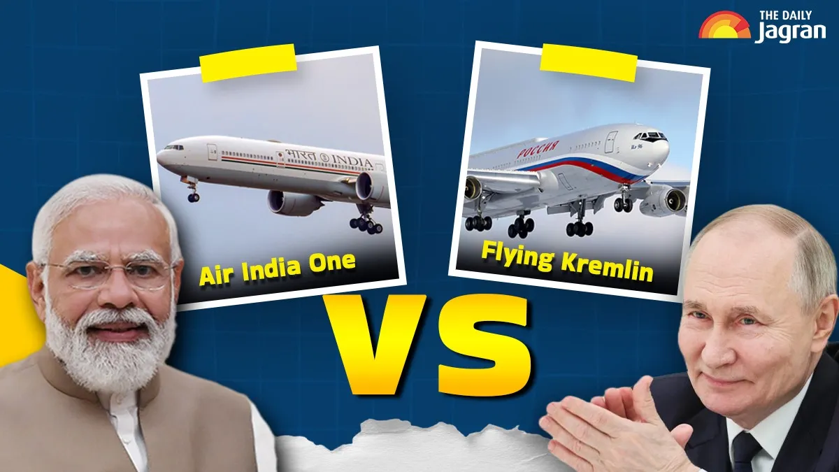 How Putin's Aircraft 'Flying Kremlin' Fares Against PM Modi's 'Air ...