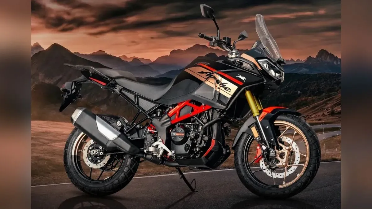 TVS Apache RTX 300 Gets Anniversary-Special Black-Gold Livery: All Details