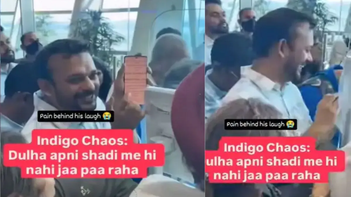 IndiGo Flight Chaos: Groom’s Calm Reaction Goes Viral As He Misses His ...