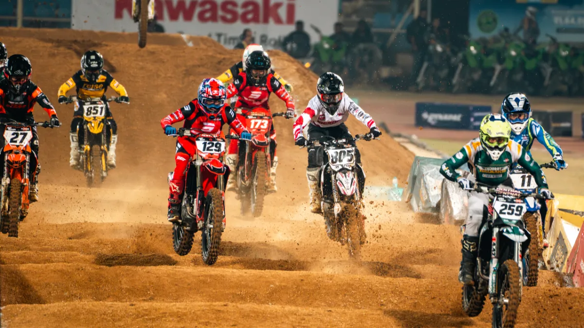 Indian Supercross Racing League: Team Gujarat Trailblazers Leads the ...