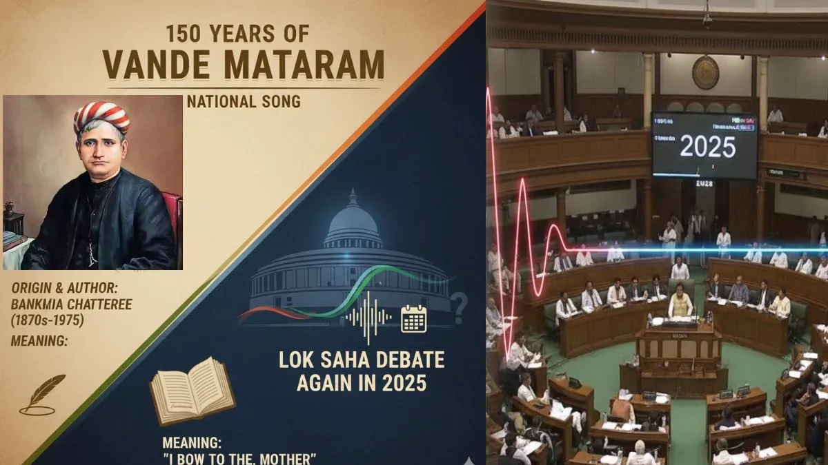 150 Years Of Vande Mataram: Origin, Author, Meaning And Why Is The ...
