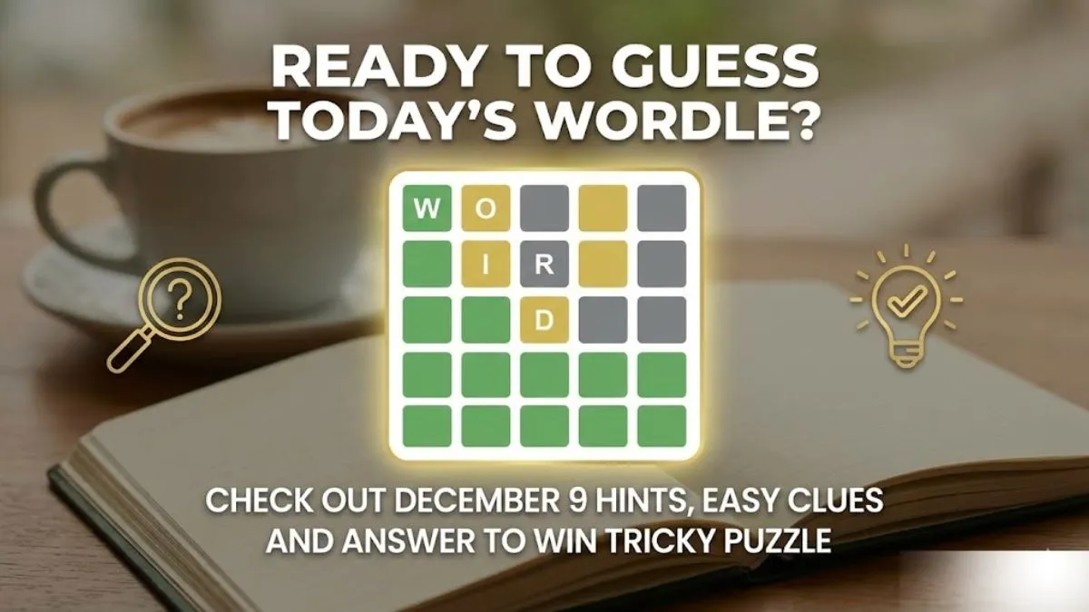 Ready To Guess Today’s Wordle? Check Out December 9 Hints, Easy Clues ...
