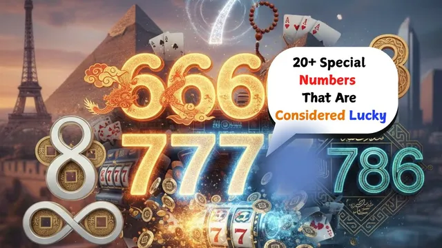 List Of 20+ Special Numbers That Are Considered Lucky Globally- 666 ...