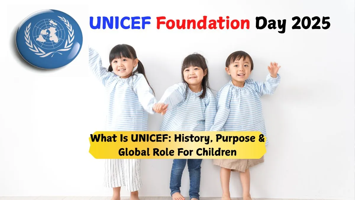 UNICEF Day 2025: What Is UNICEF- History, Purpose And Global Role For ...