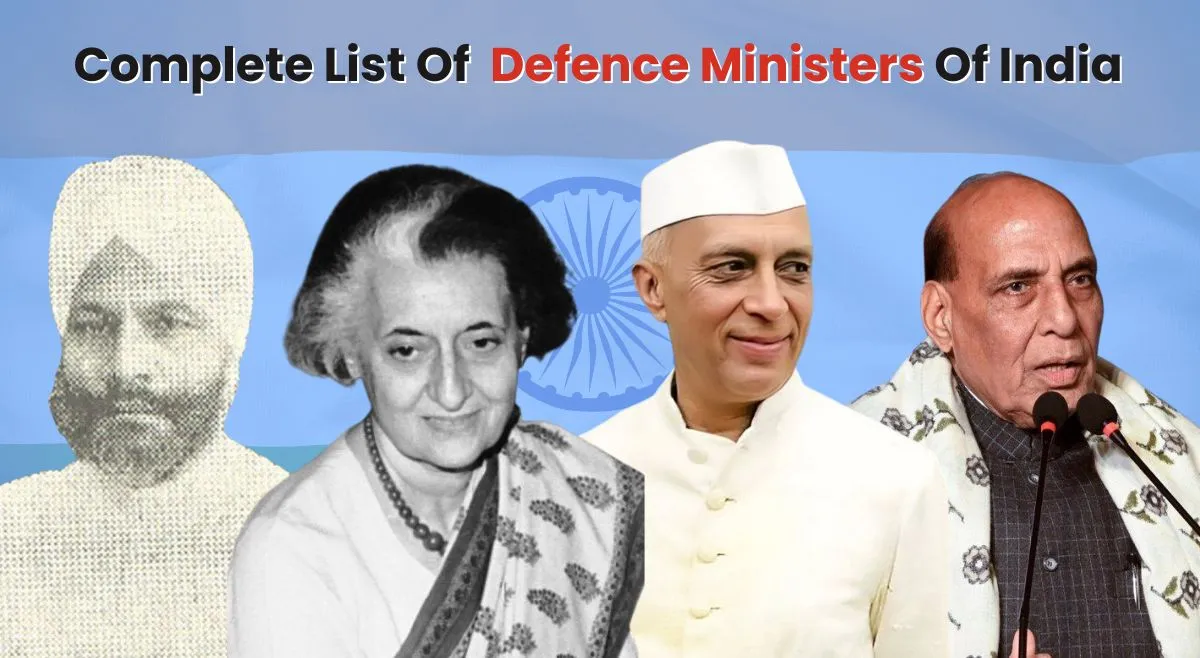 Complete List Of Defence Ministers Of India From 1947 To 2025 ...