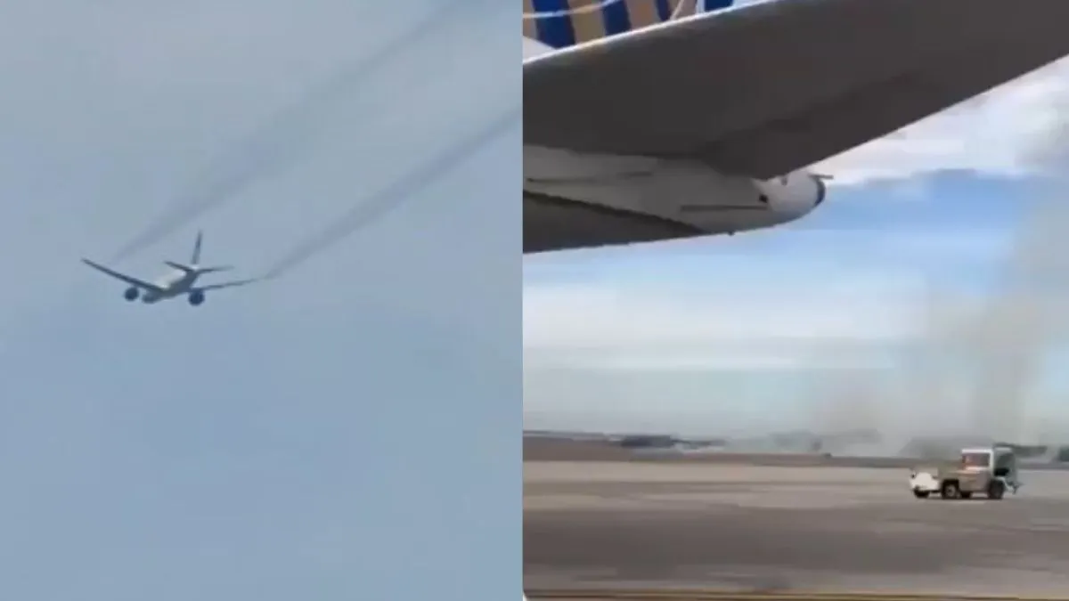 WATCH: United Airlines Boeing 777 Suffers Engine Failure, Fire Breaks ...