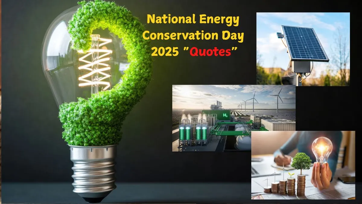 National Energy Conservation Day 2025: 40+ Awareness Quotes To Save ...