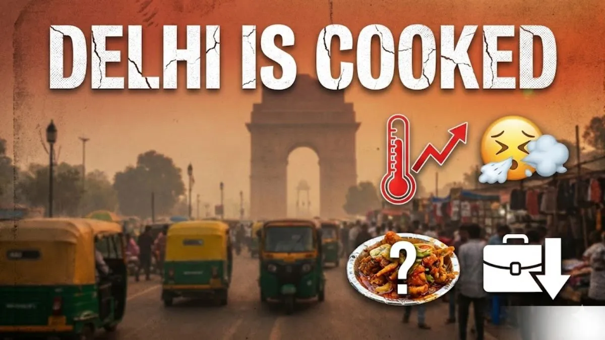 ‘Delhi Is Cooked’: Man Compares NCR With Bangalore And Pune; Viral Rant ...