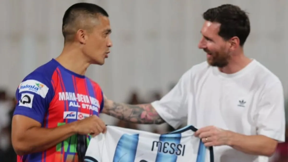 Sunil Chhetri Reflects On His Heartwarming Meeting With Lionel Messi, Says 'Hobbling Body, Heart ...