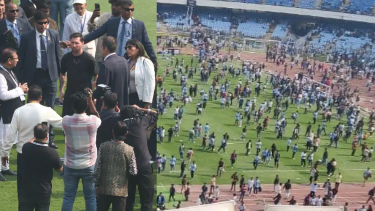Messi Kolkata Event Chaos: Five Held For Vandalism At Salt Lake Stadium ...