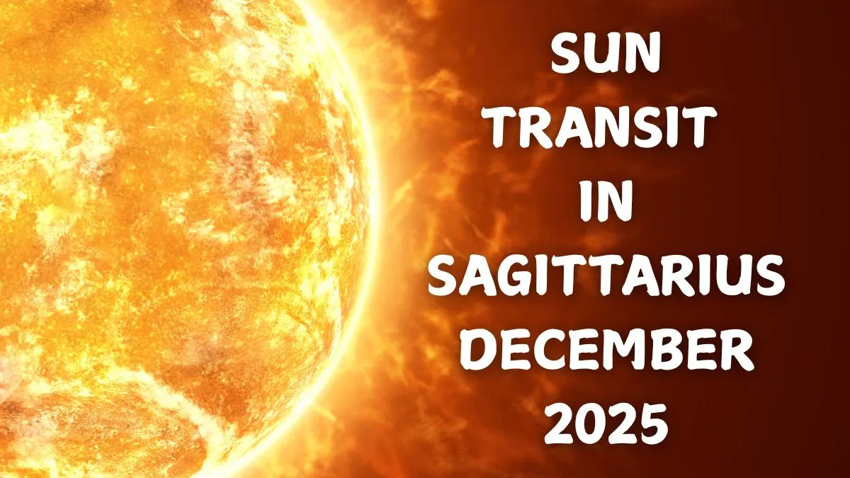 Sun Transit In Sagittarius On 16 December 2025; Check Positive And ...