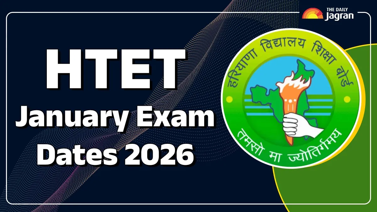 HTET January Exam Dates 2026 Announced: Online Applications To Begin ...