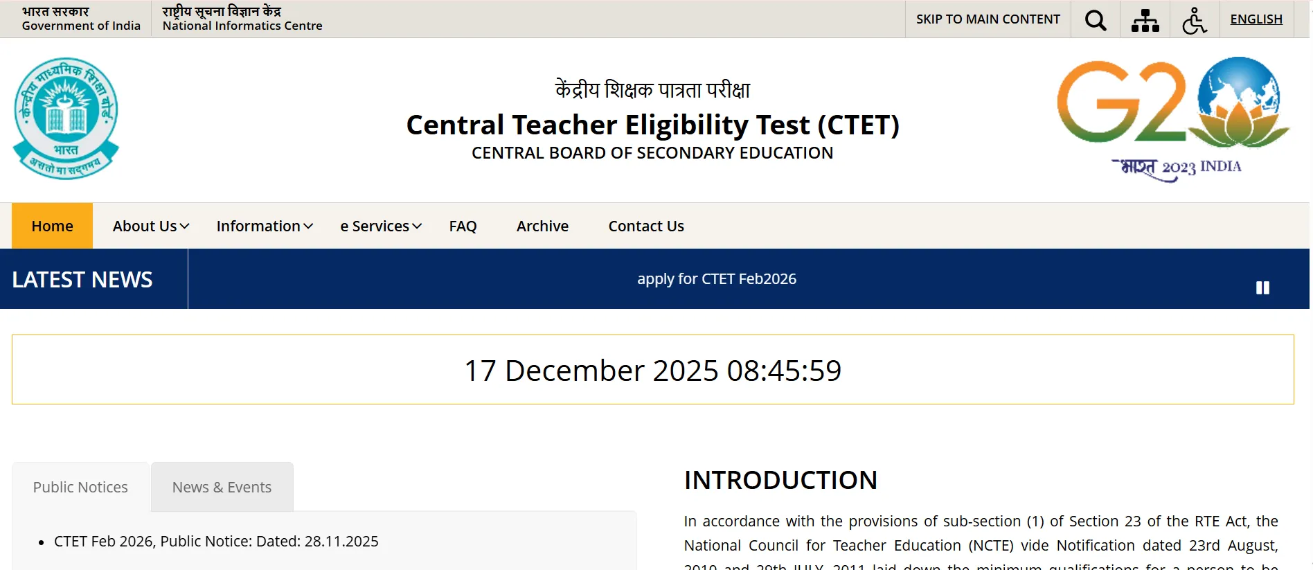 CBSE CTET 2026 Registration Underway: Here’s How To Apply At ctet.nic ...