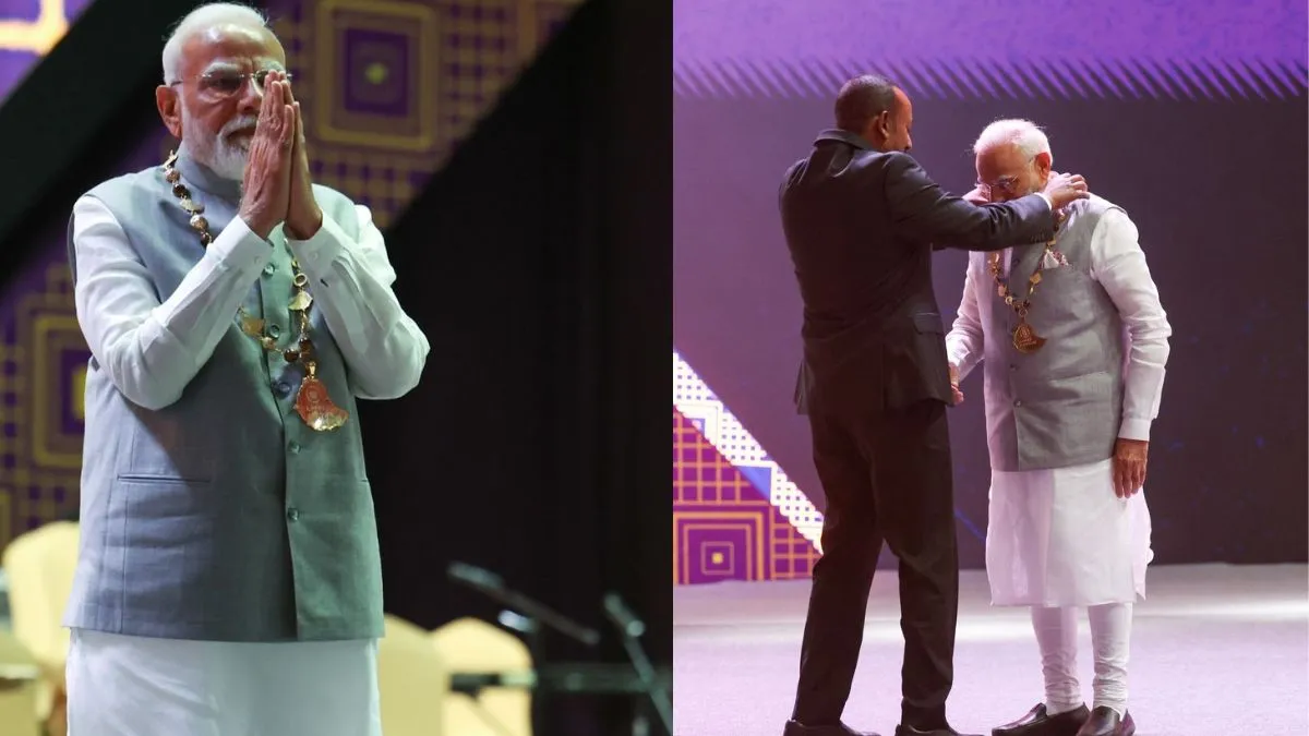 PM Modi Receives Ethiopia's Highest Award, Becomes First Global Leader ...