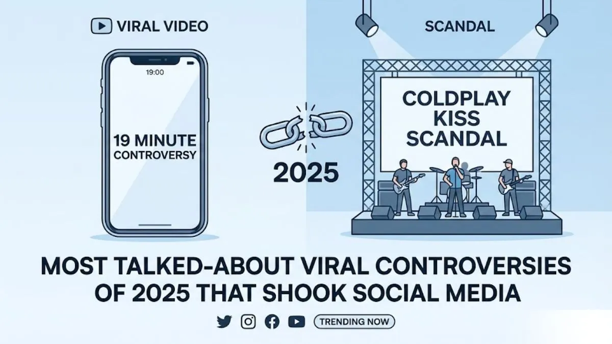 '19 Minute Viral Video' To 'Coldplay Kiss Scandal': Most Talked-About Viral Controversies Of ...