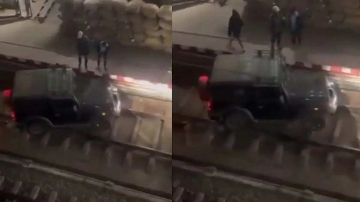 65-Year-Old Man Drives SUV Onto Live Railway Tracks In Nagaland ...