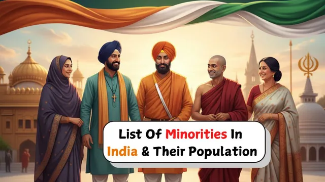 List Of Minority Communities In India And Their Population| Minorities ...