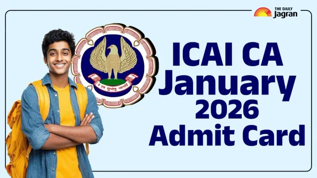 ICAI CA Foundation January 2026 Admit Card OUT: Steps To Check Hall Ticket At eservices.icai.org