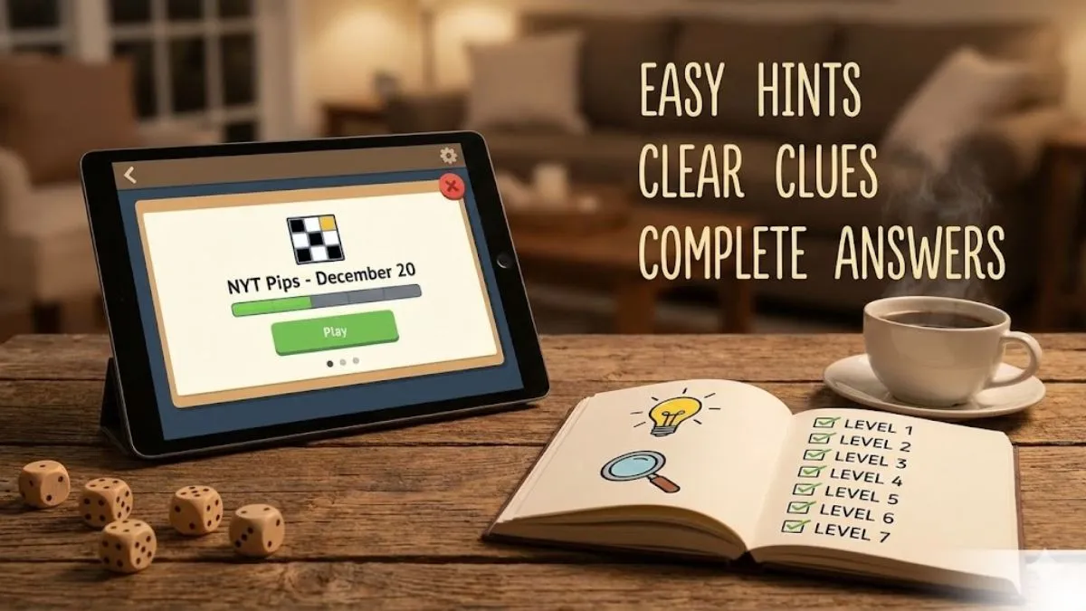 Solve NYT Pips December 20 Smoothly Using Easy Hints, Clear Clues And ...