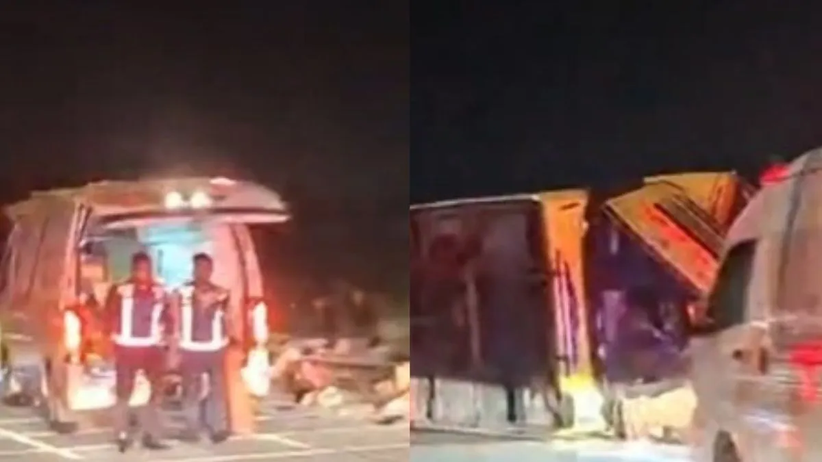 Indonesia Bus Accident On Java Toll Road Leaves 16 Dead After Vehicle ...