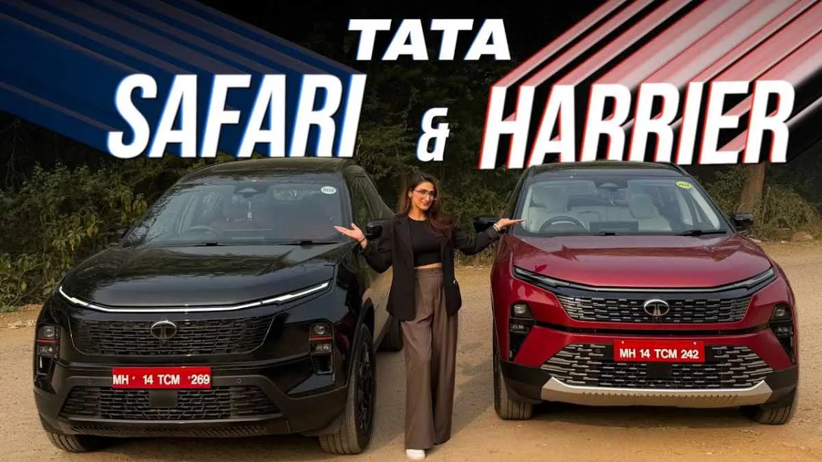Watch: Tata Safari And Harrier Petrol Video Review; Feature Upgrades ...