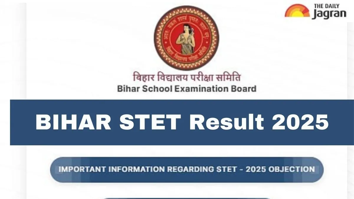 Bihar STET 2025 Result Date And Time: Scorecard To Be Released On This ...