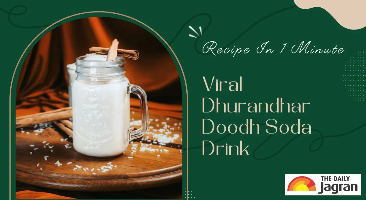 Easy Doodh Soda Recipe: How To Make Viral Dhurandhar Drink In Just One ...
