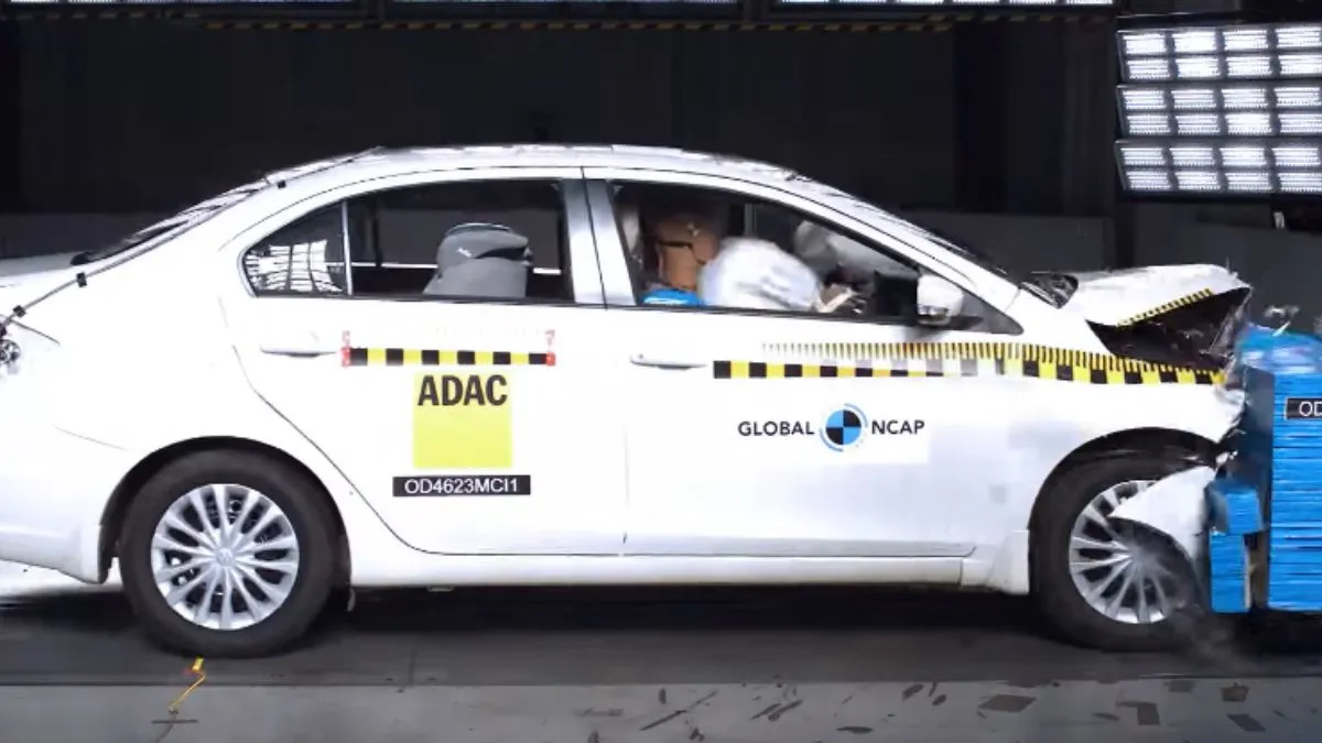 Maruti Suzuki Ciaz Scores 1-Star In Global NCAP; Crash Test Results And ...