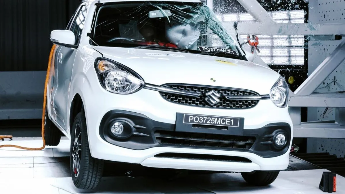 Maruti Suzuki Celerio Scores 3-Star Safety Rating In GNCAP; Crash Test ...