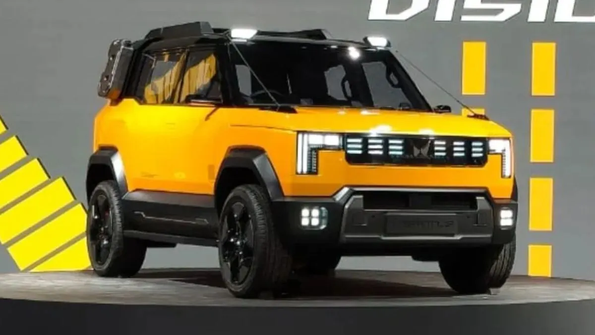 2026 Mahindra Vision S SUV Spied: ‘Baby Scorpio’ To Get Dual Screen ...