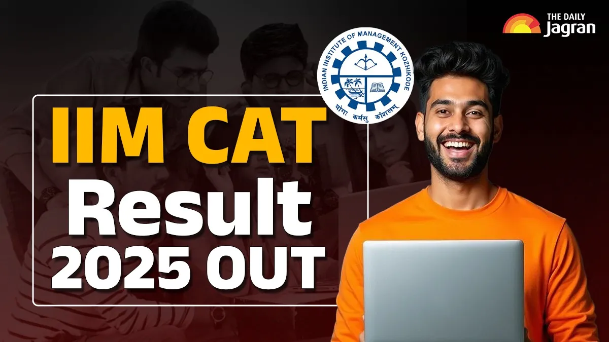 CAT Result 2025 Released: IIM Entrance Exam Scorecard OUT At iimcat.ac ...