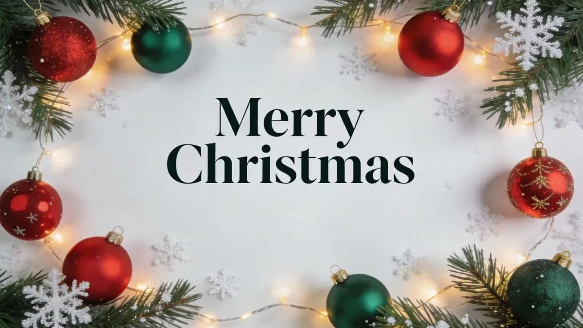 Merry Christmas 2025: WhatsApp Status, Wishes And Messages To Share ...