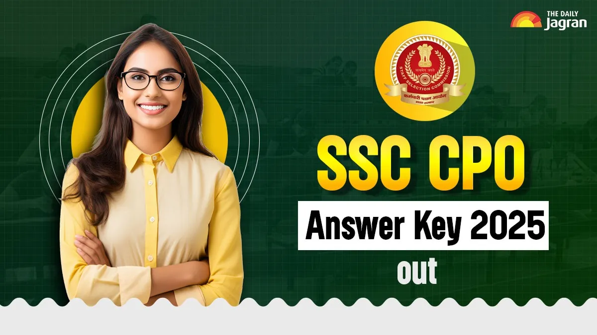 SSC CPO Answer Key 2025 Released: Steps To Check Response Sheet At ssc ...