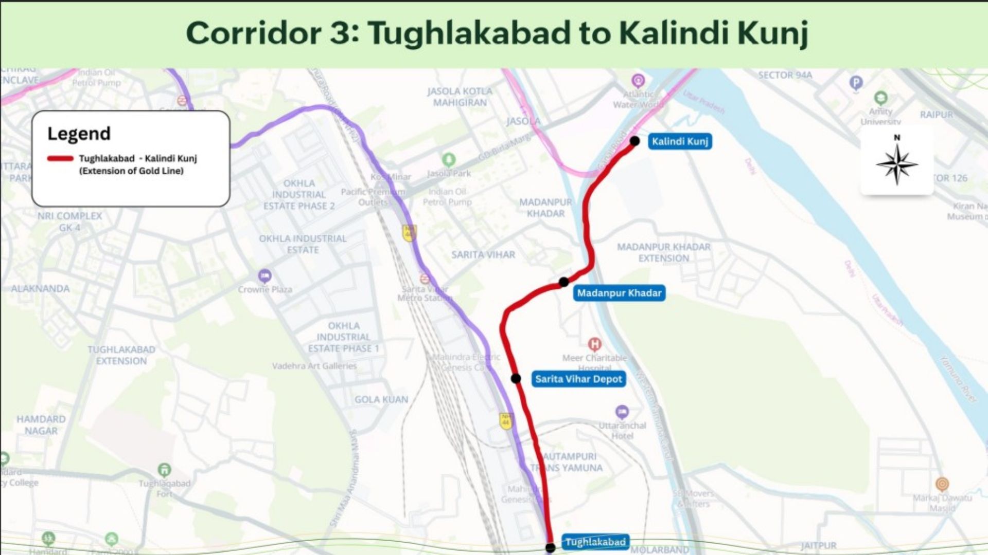 Delhi Metro Expansion: 3 Corridors, 13 Stations Approved Under Phase 5A ...