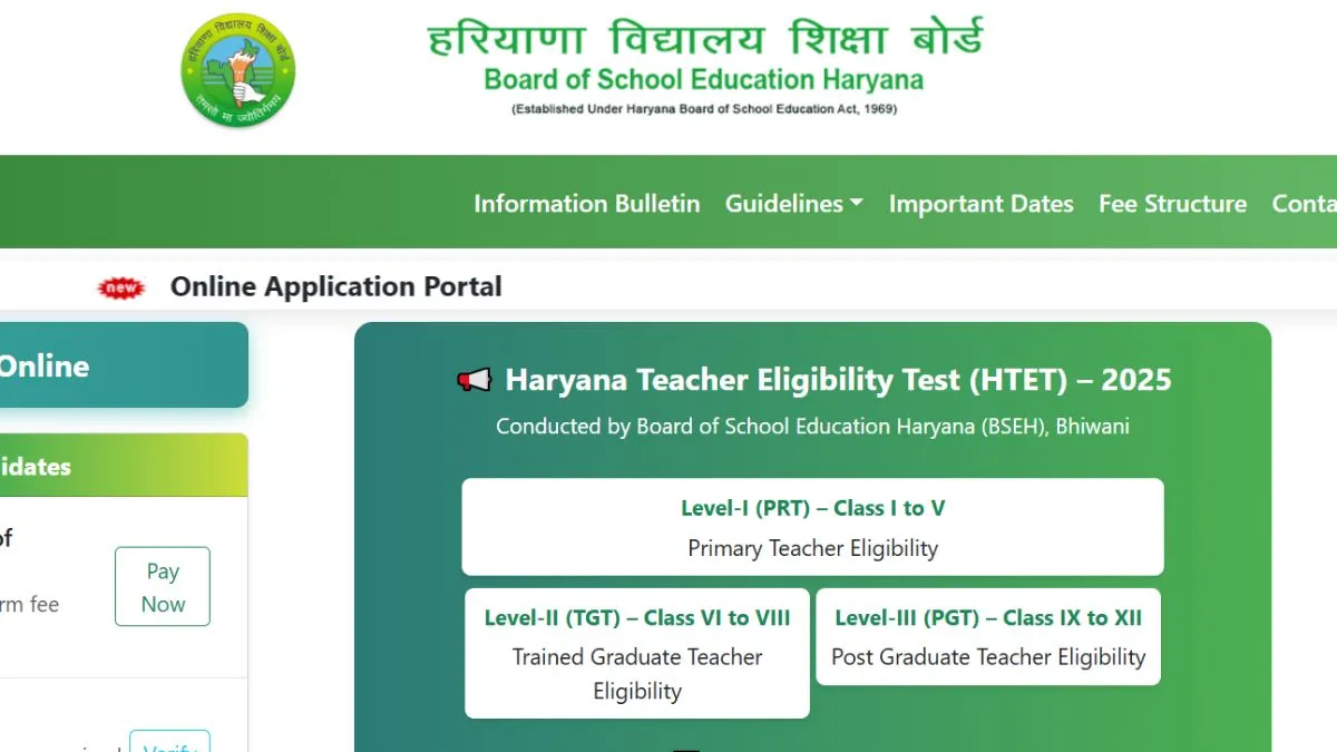 Haryana TET Registration 2026 Begins At bseh.org.in: Here’s How To ...