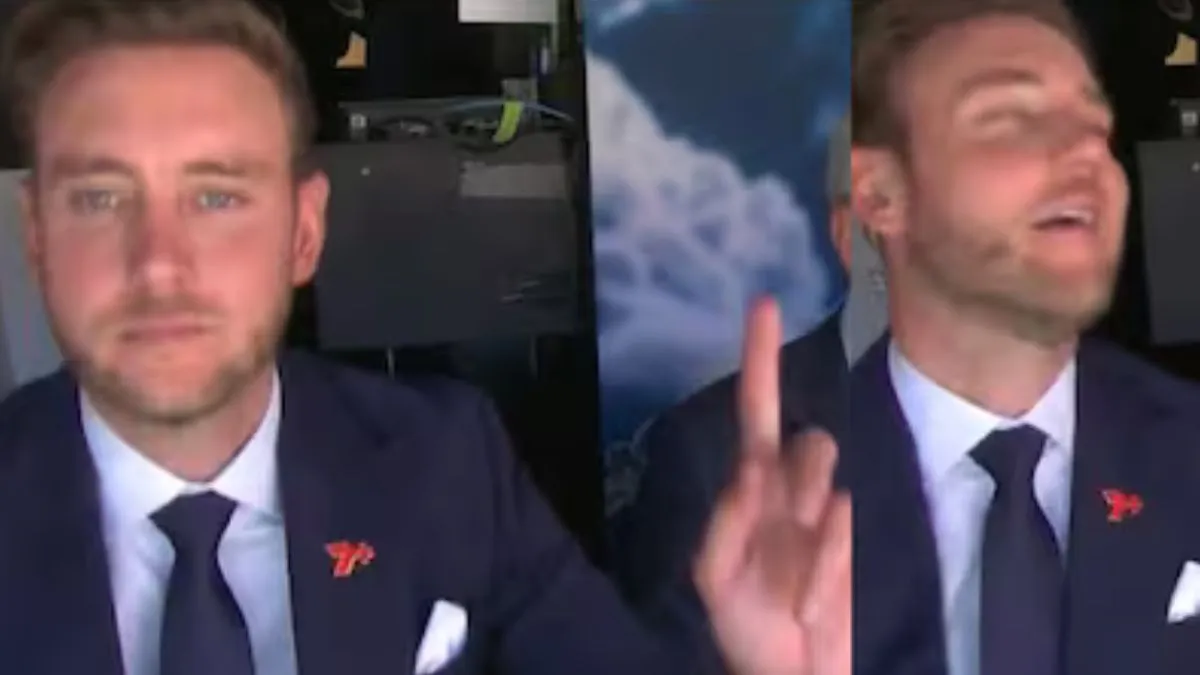 Ashes 2025: Stuart Broad's Reaction Goes Viral After England Finally ...