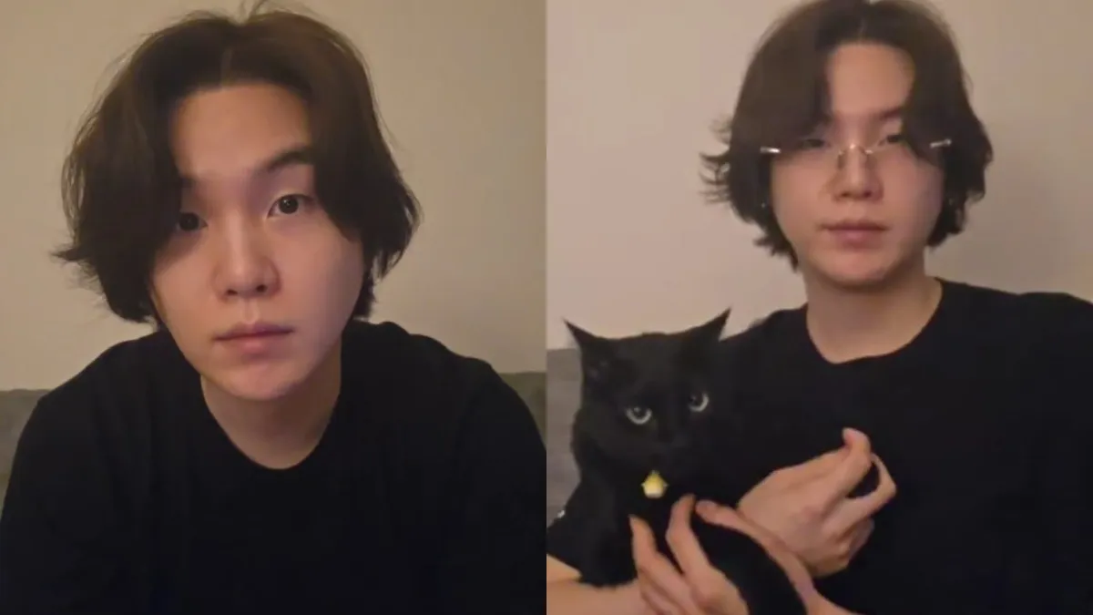 BTS Suga's First Solo Weverse LIVE In Over 2 Years Features Special ...