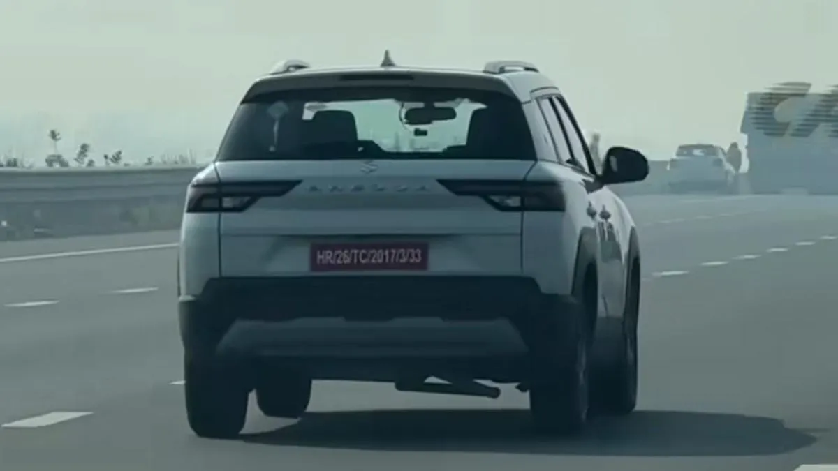 Watch: Maruti Brezza Facelift Spied Undisguised; Gets Level 2 ADAS ...