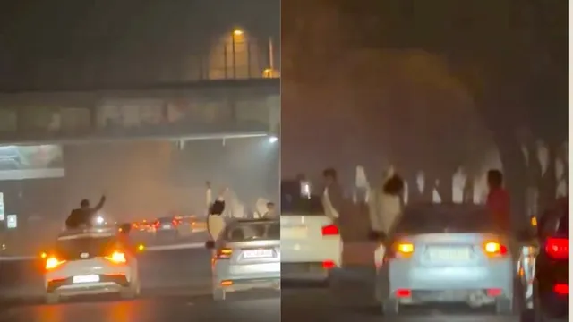 Delhi: Five Arrested, Four Cars Seized After Viral Video Shows ...