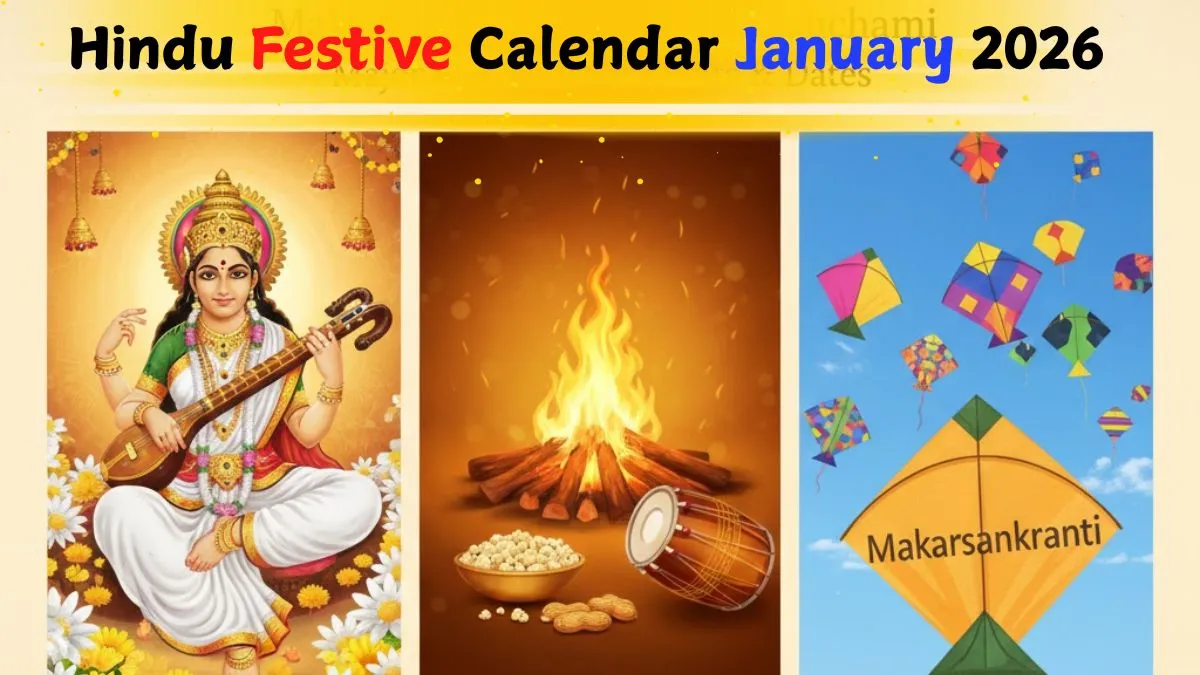 Hindu Festive Calendar January 2026: Makarsankranti To Vasant Panchami ...