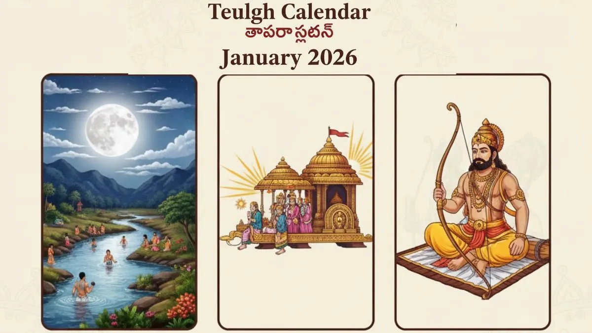 Telugu Calendar January 2026: Pushya Pournami To Bhishma Ashtami, Check ...