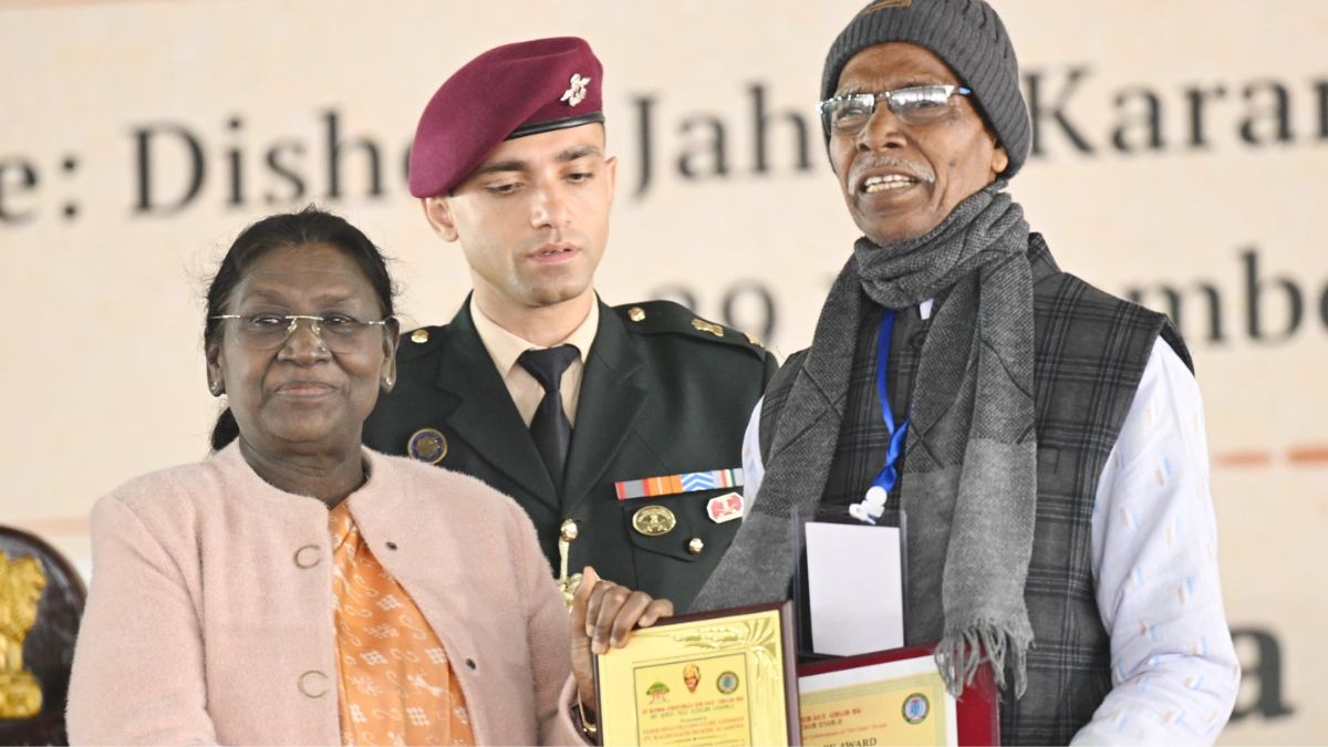 President Murmu Celebrates 100 Years Of Ol Chiki Script; Honors ...