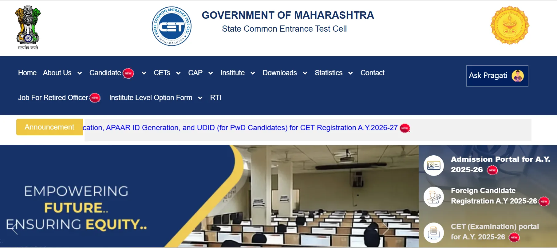 MHT CET 2026 Registration To Begin Tomorrow: Here’s How To Apply At cetcell.mahacet.org, Exam ...