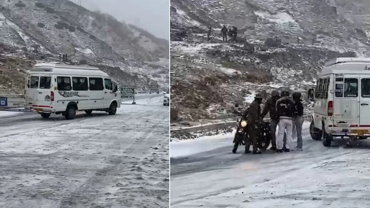 Himachal: New Year Celebrations Double As Tourists Revel In Snow In ...