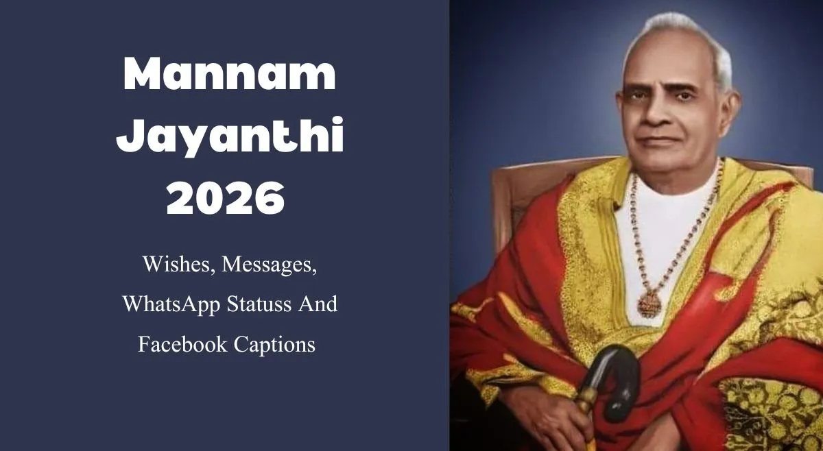 Happy Mannam Jayanthi 2026: Share Best Wishes, Messages, WhatsApp And ...